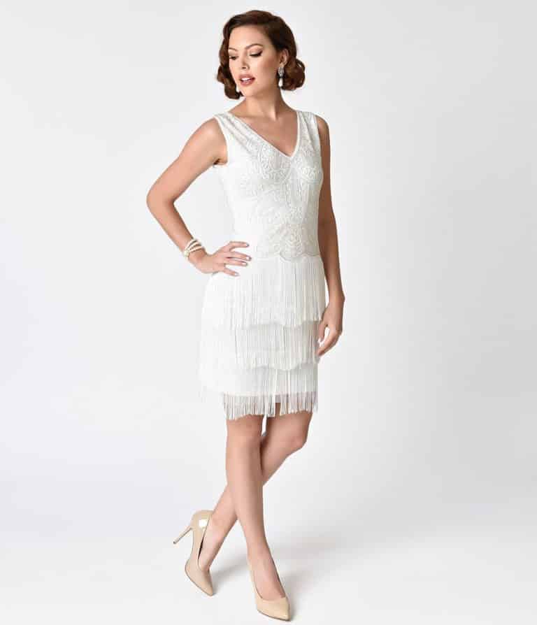 Flapper Wedding Dress Styles • Flapper & 1920s Vintage Styles